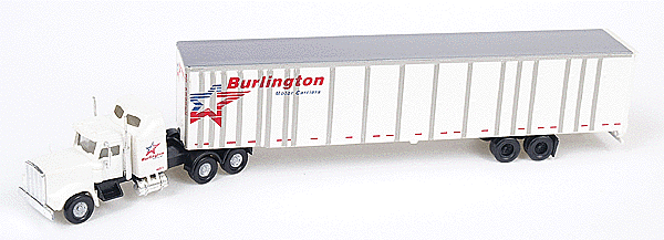 Deluxe - American Highways Tractor-Trailer w/Standard Cab & 53 ...