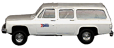 E-R Models - American Light Trucks - Railroad Owned Chevy Suburban ...