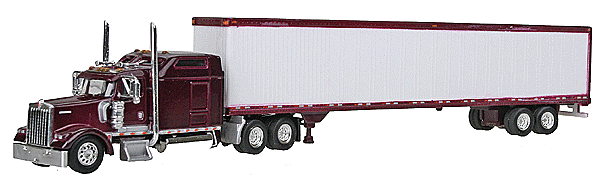 HLP - American Tractor/Trailer Kenworth W900L with 86" Studio Sleeper ...