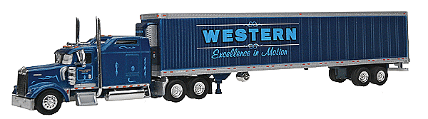 TnS - American Tractor/Trailer Kenworth W900L with 86" Studio Sleeper ...