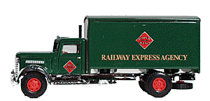 Imex - American Trucks - Ford - Assembled - Box Van Railway Express ...