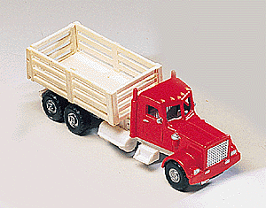 Boley - American Trucks - Tractor/Trailer Stakebed - Red Conventional ...