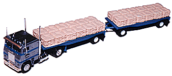 HLP - American Trucks - Tractor/Trailer - White Freightliner 2-Axle ...
