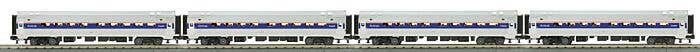 MTH - Amfleet Coach 4-Pack O-31 - 3-Rail - Ready To Run - Amtrak - 507 ...