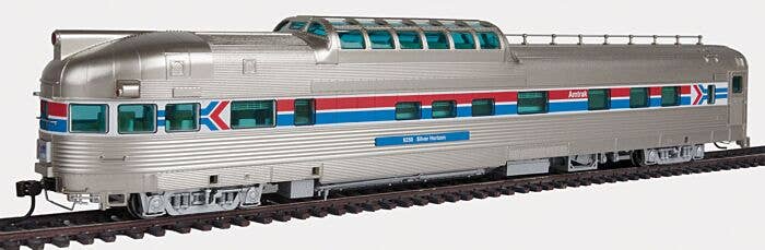 BLI - Amtrak Ex-California Zephyr Cars - 1-3 Vista Dome Buffet-Lounge ...