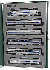 Kato - Amtrak GE P42, Amfleet & Viewliner Train-Only Set - Standard DC - Amtrak (Phase IV ...