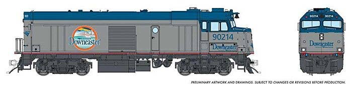 Rapido - Amtrak NPCU Cabbage Cab Car - Standard DC - Amtrak #90220 ...