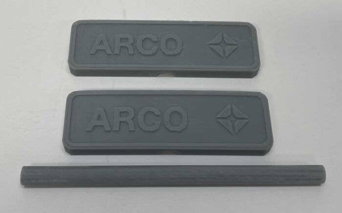 Phoenix Pr - ARCO Gas Sign - 3D Printed Kit - Unpainted - 586-33648
