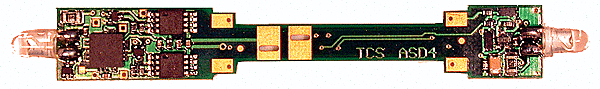 TCS - ASD4 4-Function Drop-In DCC Decoder - For DCC-Ready Atlas: GP7 ...