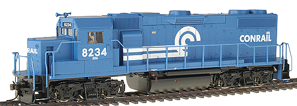 Atlas Trnm - Atlas HO Trainman(TM) Diesel EMD GP38-2 "Late Phase;" Powered - Conrail #8234 (blue ...