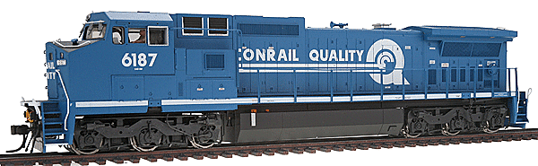 Atlas - Atlas MasterLine(R) Diesel Dash 8-40CW,Silver Series, Powered, wo/Decoder - Conrail ...
