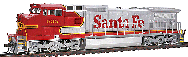 Atlas - Atlas MasterLine(R) Silver Series Diesel GE Dash 8-40CW Powered No Decoder - Santa Fe ...