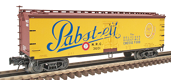 Atlas O - Atlas O Master(R) 40' Wood Reefer 3-Rail - Pabst-ett - 151-8188