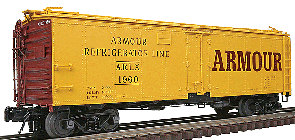 Atlas O - Atlas O Master(TM) 40' Steel Reefer, 3-Rail - Armour - 151-8530