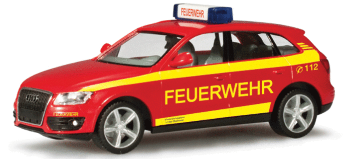 Herpa - Audi Q5 Station Wagon - Assembled - Fire Department First ...