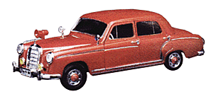 Faller - Automobile Memory Cars Mercedes-Benz - 220 S Ponton Fire Chief ...