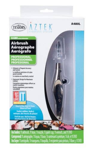 Testor - Aztek(R) Internal-Mix Airbrush Set - Single-/Double-Action ...