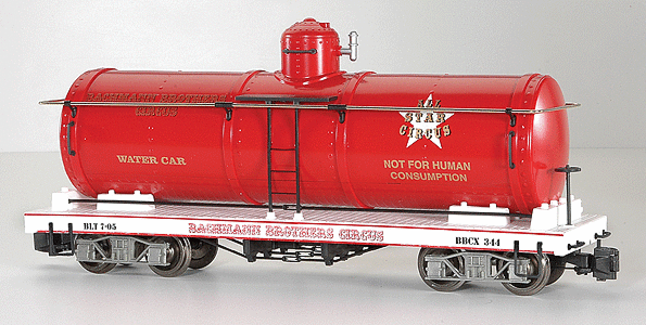 Bachmann - Bachmann Brothers Circus Cars - Water Tank Car - 160-98383