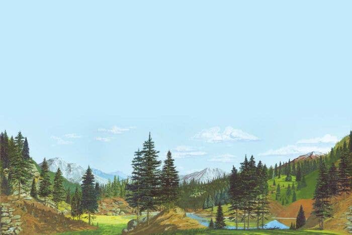 Walthers - Background Scene 24 x 36" 60 x 90cm - Instant Horizons(TM ...