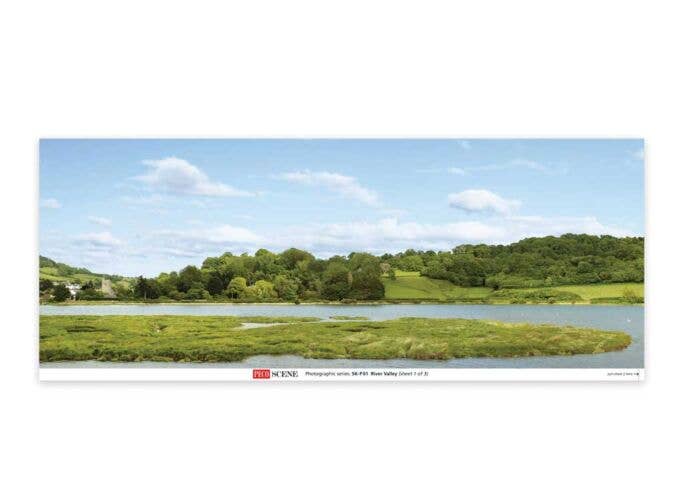 Peco - Backscene Photographic Background 95 x 13" 240 x 33.3cm - River ...