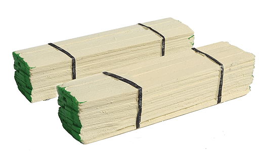 Railstuff - Banded Lumber Stack - Green Ends pkg(2) - 506-140