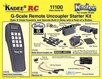 Kadee - Basic Starter Kit - Kadee(R) RC Remote Uncoupling System - 380 ...