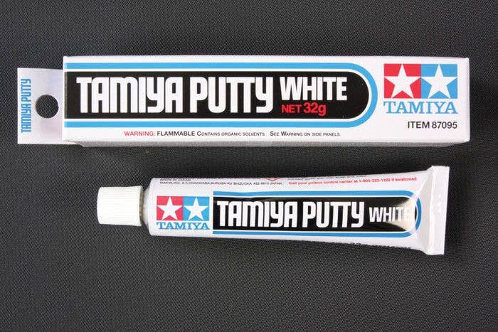 Tamiya - Basic Type Putty - 1.13oz 32g Tube (white) - 865-87095