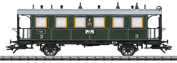 Trix - Bauart Branch Line Type CL 11 3rd Class 2-Axle Coach - Ready-to ...