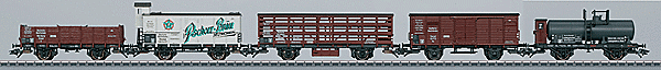 Marklin - Bavarian Era II 5-Car Freight Set - 3-Rail - Ready to Run ...