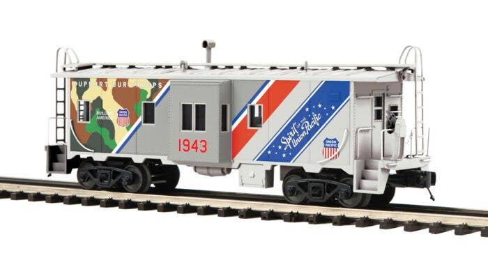 MTH - Bay Window Caboose - 3-Rail - Ready to Run - Premier - Union ...
