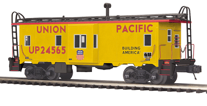 MTH - Bay Window Caboose - 3-Rail - Ready to Run - Premier(R) - Union ...