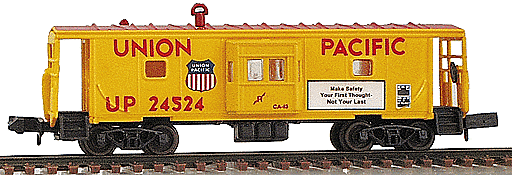 Walthers - Bay Window Caboose Ready-To-Run - Union Pacific (yellow ...