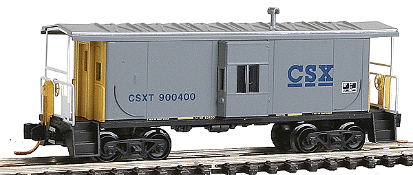 MicroTrain - Bay Window Steel Caboose - Ready to Run - CSX #900400 (CSX ...