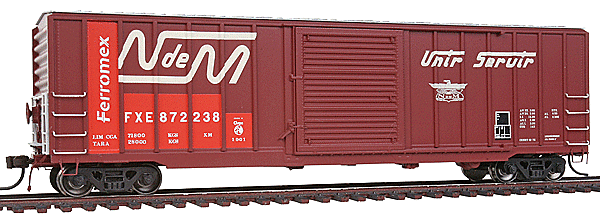 Atlas - Berwick 50' Boxcar - Ready to Run - Master(R) - Nacionales de Mexico NdeM 104393 (blue ...