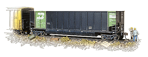 Walthers - Bethgon Coalporter Gondola Ready-to-Run 6-Pack - Burlington ...