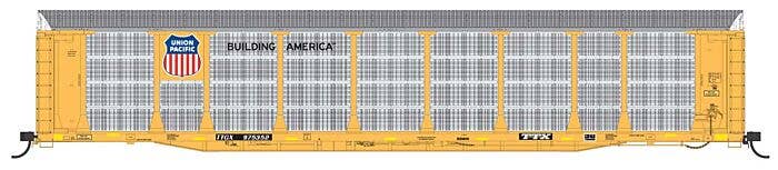 Intermount - Bi-Level Auto Rack - Ready to Run - Union Pacific (yellow ...