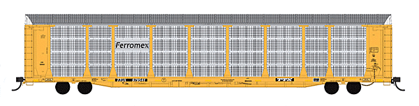 Intermount - Bi-Level Auto Rack - Ready to Run - Ferromex; Trailer ...