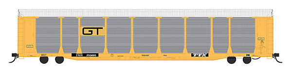 Intermount - Bi-Level Auto Rack - Ready to Run - Grand Trunk Western w ...