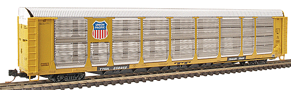 Red Caboos - Bi-Level Auto Racks Assembled 3-Pack w/Micro Trains Trucks ...