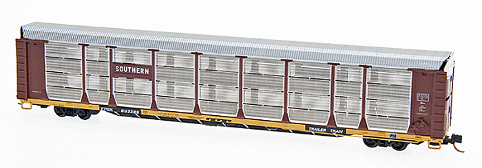 Red Caboos - Bi-Level Enclosed Auto Rack - Ready to Run - Southern ...