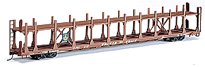 Accurail - Bi-Level Open Auto Rack - Baltimore & Ohio - 112-9203