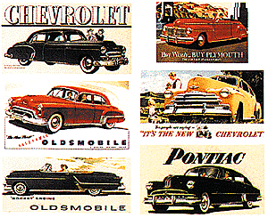 Blair Line - Billboard Signs - 1940s Cars #2 - 184-2414