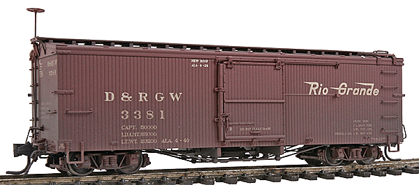 SoundTraxx - Blackstone Models(TM) 3000 Series 30' Boxcar - Weathered ...