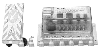 Busch - Blinking Maintenance Trailer Set - 189-5952