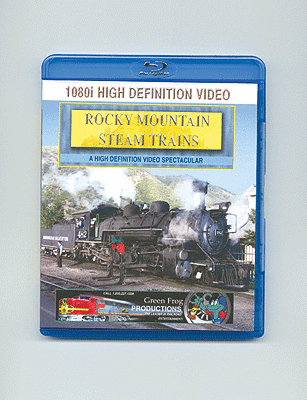 GreenFrog - Blu-Ray DVD - Rocky Mountain Steam Trains - 302-20118