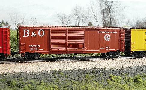 Laser-Art - Blueprint Series 50' AAR Double-Door Boxcar - Baltimore ...