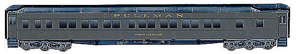 Laser-Art - Blueprint Series 8-1-2 Pullman Sleeper - Plastic Kit - Pullman "Rock Valley" (green ...
