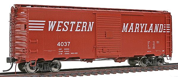 Laser-Art - BluePrint Series(R) 40' Boxcar 6'Door, Assembled - Western ...