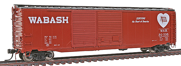 Laser-Art - BluePrint Series(R) 50' AAR Double Door Boxcar, Assembled ...