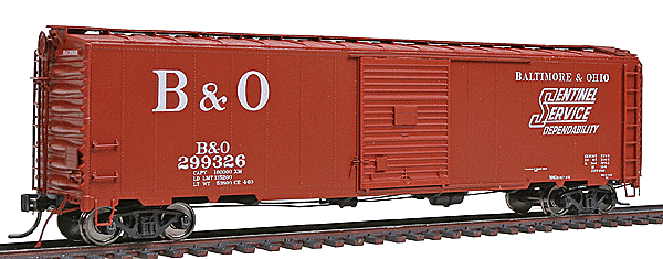 Laser-Art - BluePrint Series(R) 50' Boxcar w/8' Door Assembled ...